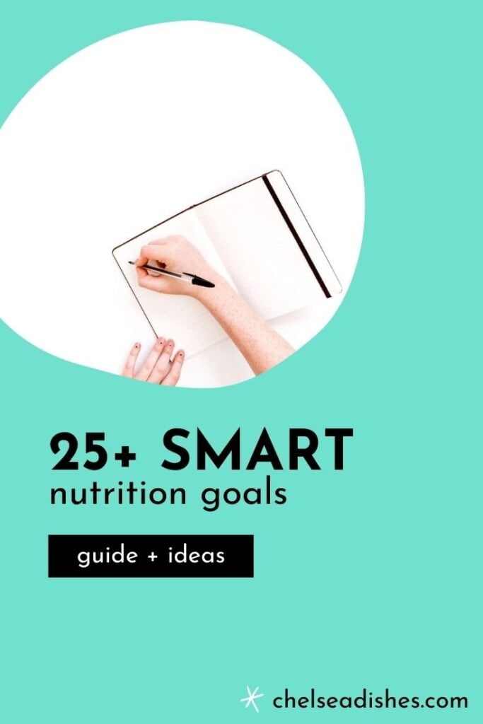 25 Nutrition SMART Goal Ideas - Chelsea Dishes