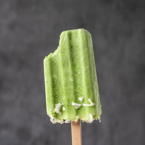 Refreshing Lime Popsicles with Coconut - Chelsea Dishes