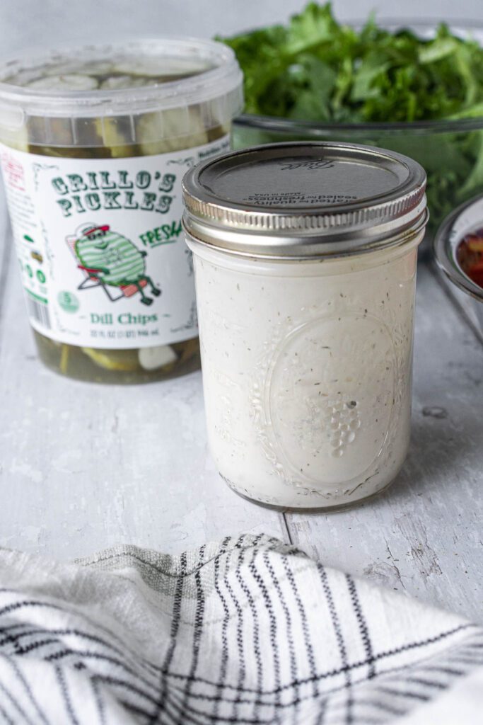 Dill Pickle Ranch Dressing - Chelsea Dishes