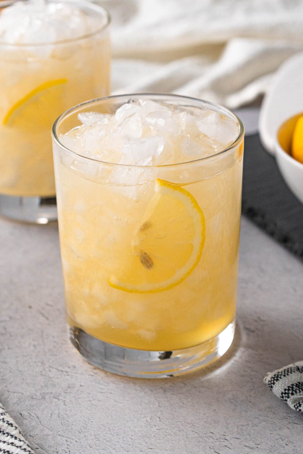 Ginger Beer Mocktail with Honey + Lemon - Chelsea Dishes
