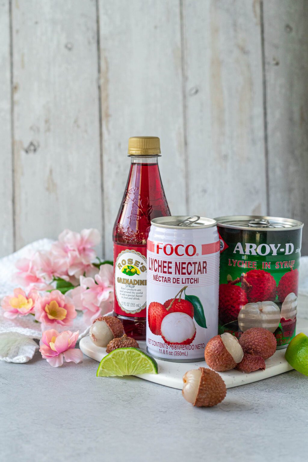 Easy Lychee Mocktail Martini - Chelsea Dishes